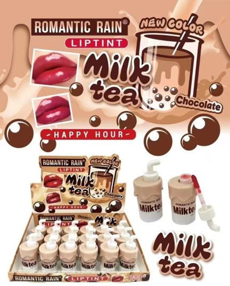 MILK TEA LIP TINT 24 PCS ROMANTIC RAIN R1998 – Cosméticos Los Angeles